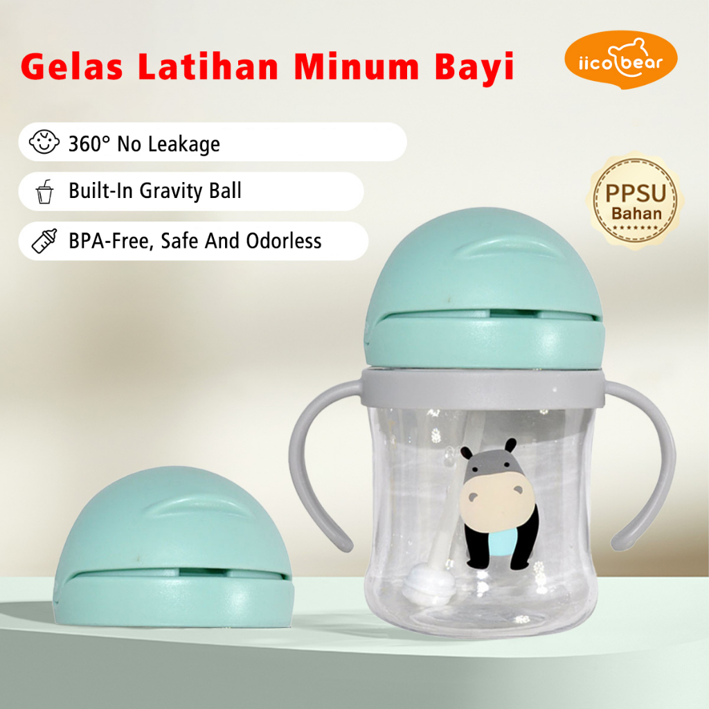 Jual Iico Bear Botol Minum Bayi Botol Minum Anak Botol Bayi 250 ...