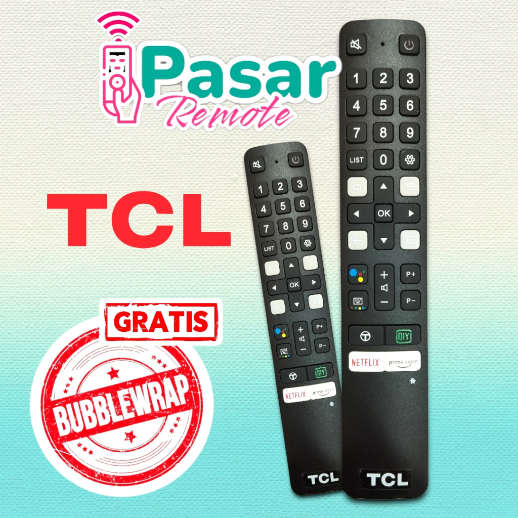 Jual REMOTE TV TCL SMART ANDROID A3 A5 A8 A10 A20 | Shopee Indonesia