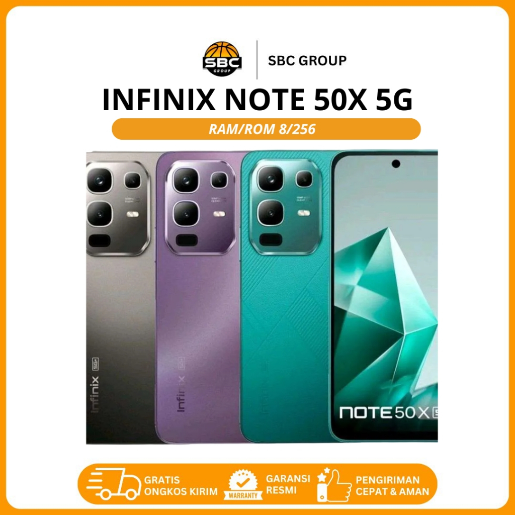 Jual INFINIX Note 50X 5G 8/256GB | Shopee Indonesia