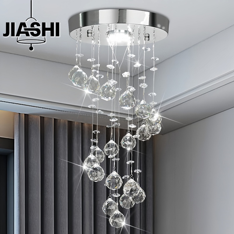 Jual 【CDO】JIASHI Lampu Plafon Kristal - Lampu Gantung Kamar/Lampu Hias ...