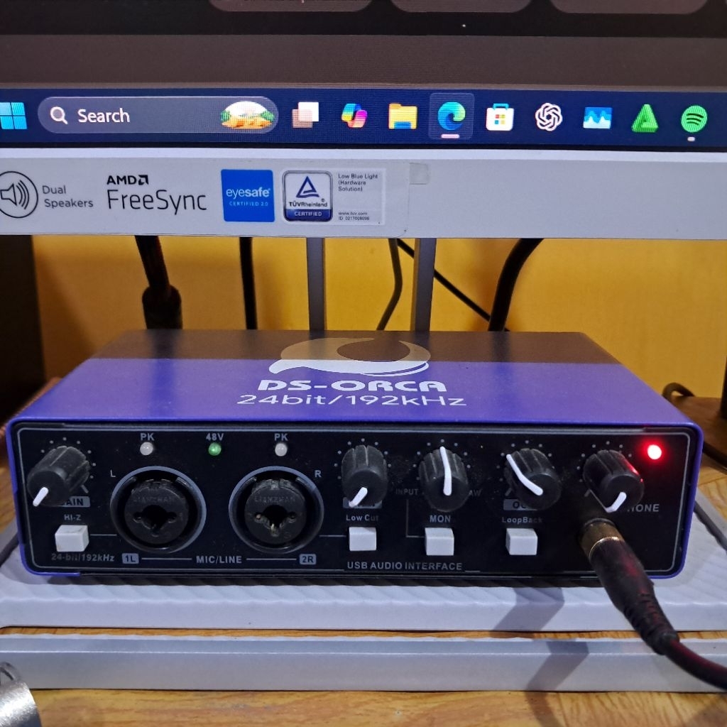 Jual DC orca MK2 audio interface soundcard live streaming | Shopee ...