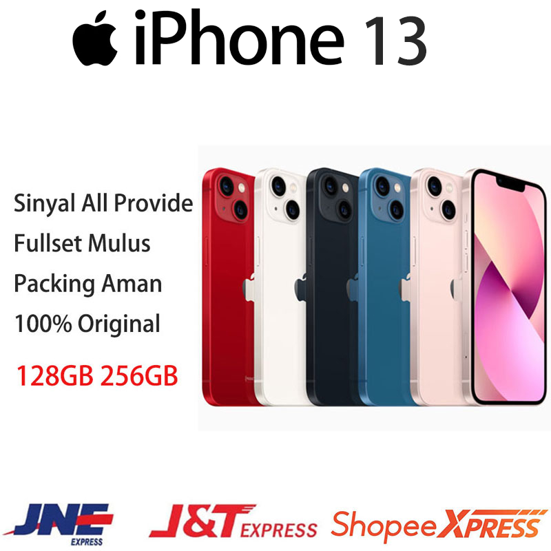 Jual HP IPHONE13 128GB /256GB Second ORIGINAL 100% MULUS HP13 FULLSET ...