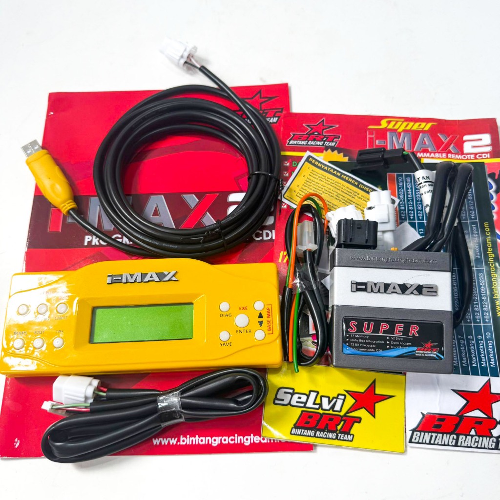 Jual IMAX 2 SUPER 52 STEP BRT CDI + PLUS REMOTE KABEL USB CLEVELAND ACE ...