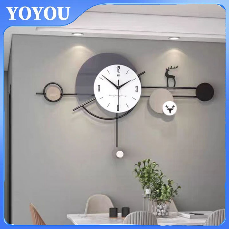 Jual Jam Dinding Modern Minimalis Jam Dinding Ruang Tamu Jam Dinding ...