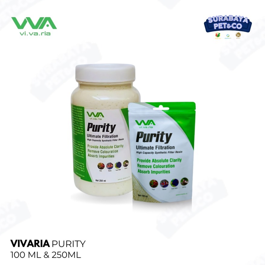 Jual Vivaria Purity 250ml dan 100ml (100ml with bag) Media Filtrasi ...