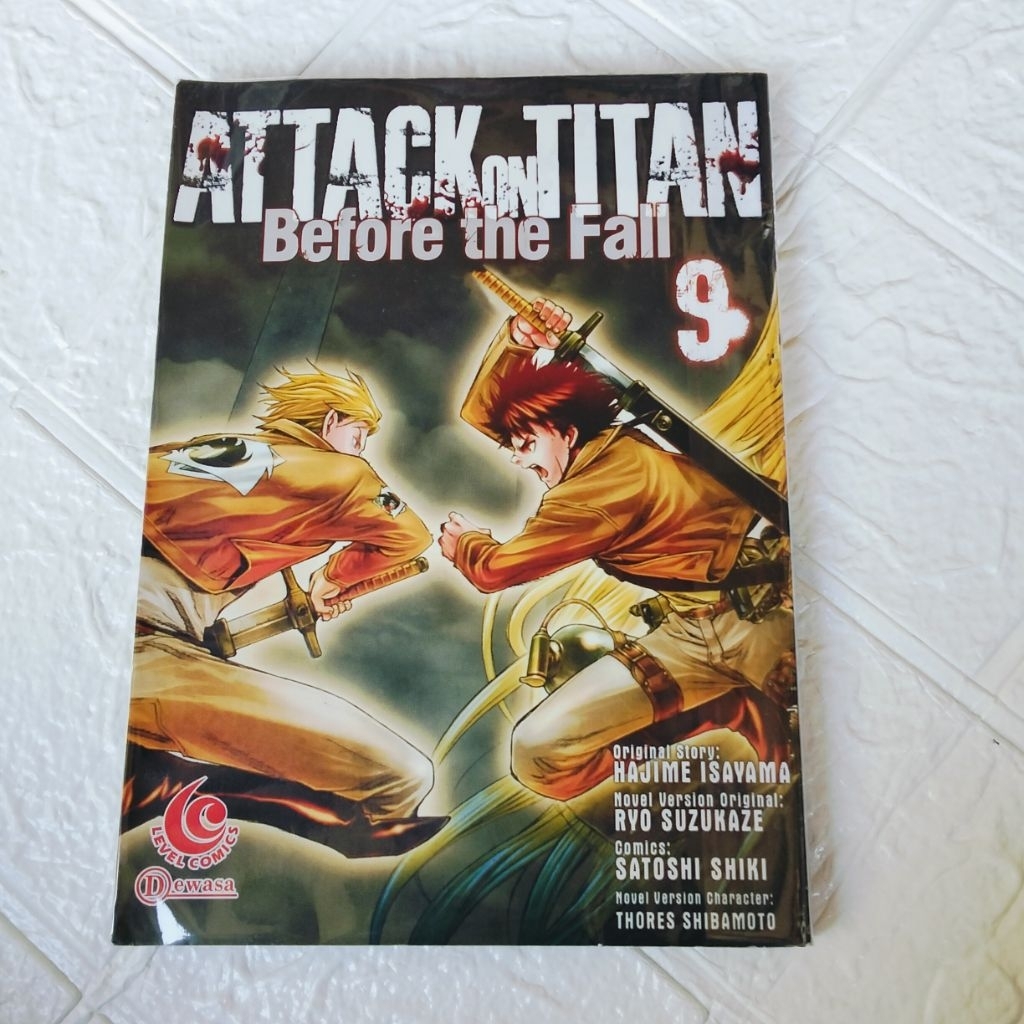 Jual [PRELOVED ORI] KOMIK ATTACK ON TITAN BEFORE THE FALL VOL 9 AOT ...