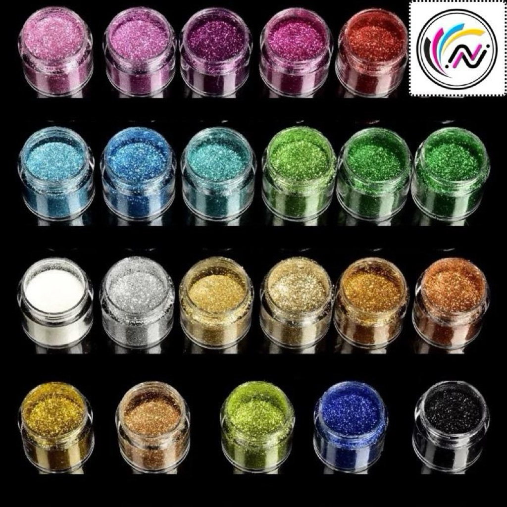 Jual 10 GR GLITTER PREMIUM WARNA WARNI | Shopee Indonesia