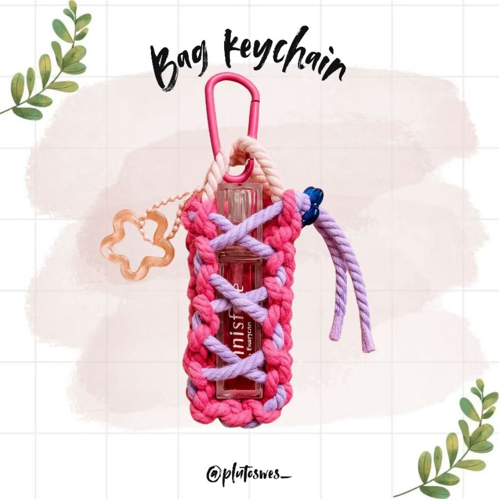 Jual BAG_KEYCHAIN*GANTUNGAN TAS *lip glos | Shopee Indonesia