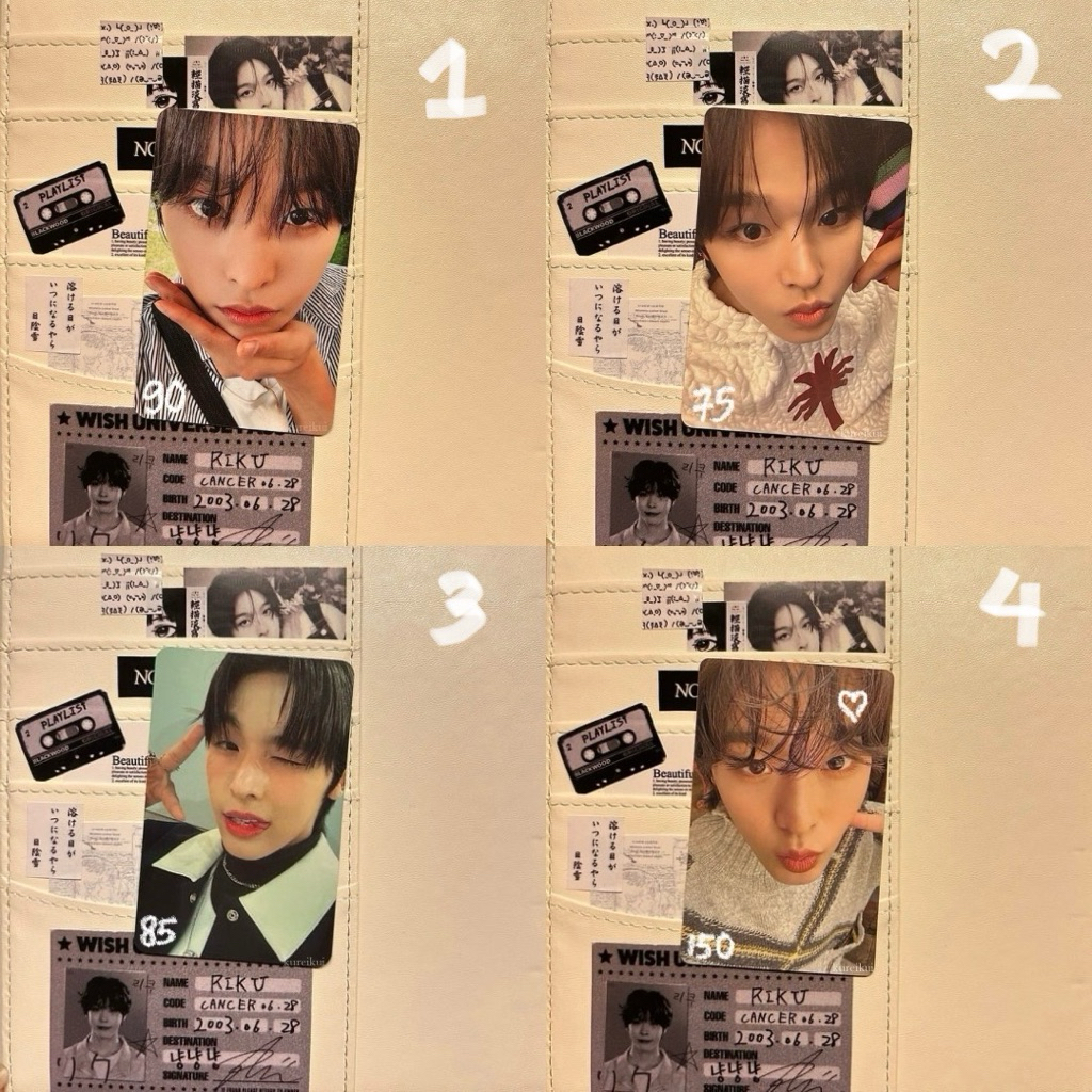 Jual [READY STOCK] Jual Photocard Official NCT WISH - Riku (BACA DESC!) | Shopee Indonesia