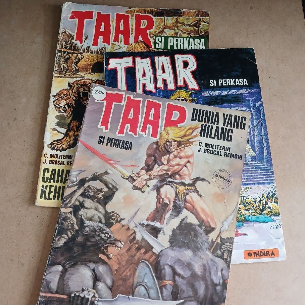 Jual Buku Bacaan Jadul Komik Eropa Vintage Taar (1set 3pcs) | Shopee ...