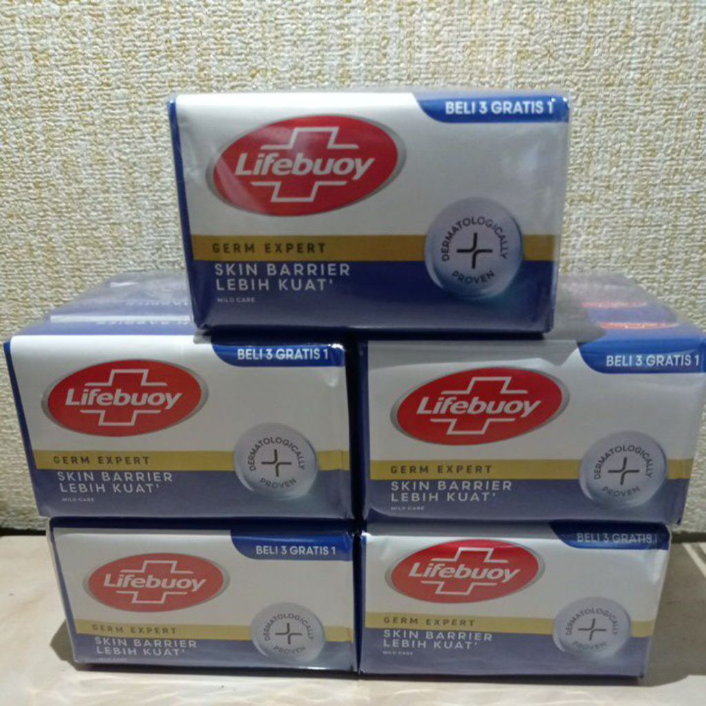 Jual lifebuoy sabun mandi multipack mild care 4x100g kemasan baru ...