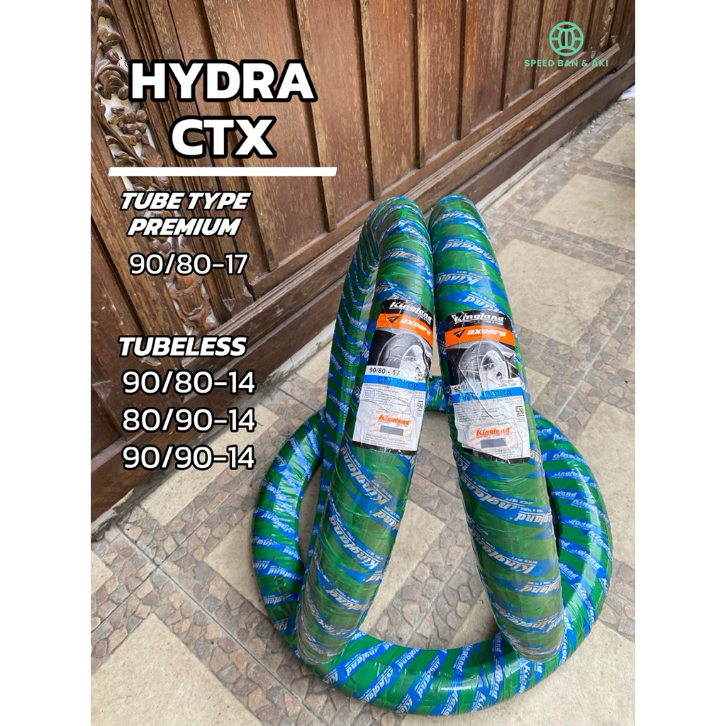 Jual 100% ORIGINAL & BARU BAN KINGLAND HYDRA CTX TUBE TYPE/ NON TUBLES ...