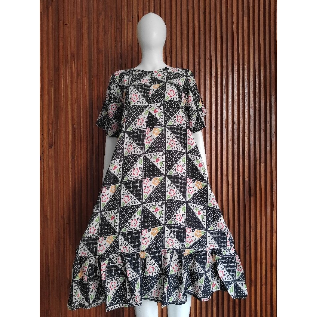 Jual Kumau Batik Daster Karina #89 Busui Rempel Kekinian Batik Printing ...