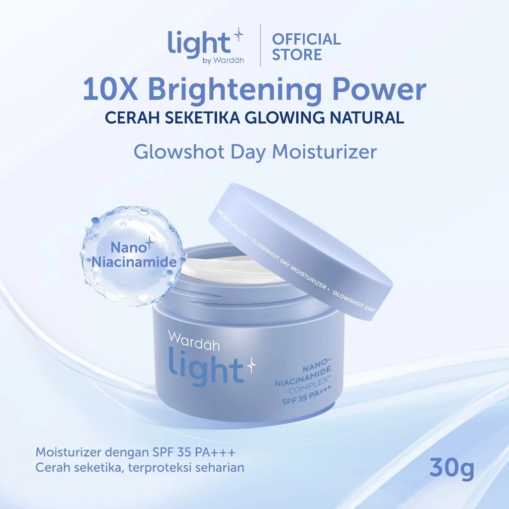 Jual WARDAH LIGHT Plus Nano Niacinamide Glowshot SPF 35 PA+++ Day ...