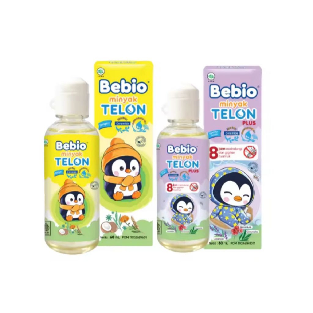 Jual Bebio Minyak Telon Bayi Plus 8jam Ceramide 60ml-Minyak Telon Plus ...