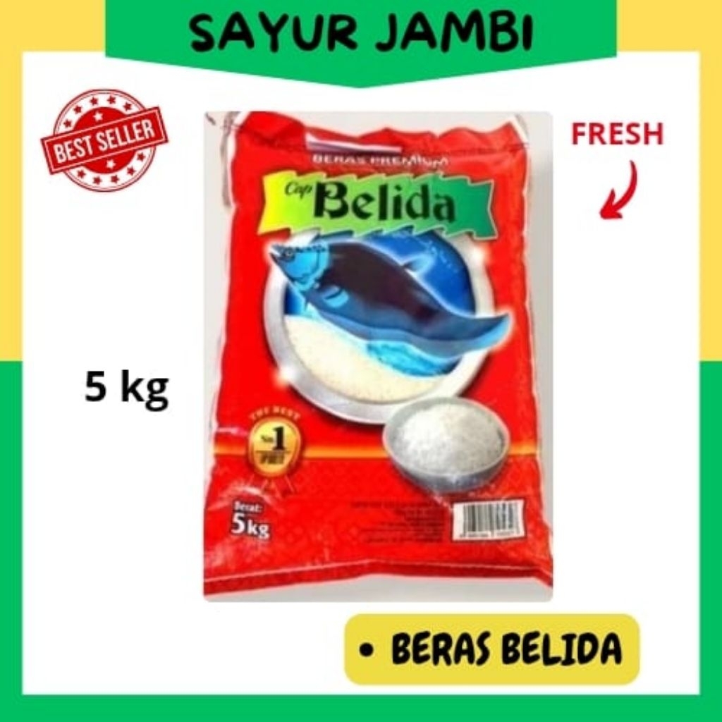 Jual Beras Pera Belida 5 kg ~sayurMami | Shopee Indonesia