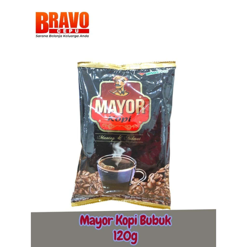 Jual Mayor Kopi Bubuk 120gr | Shopee Indonesia