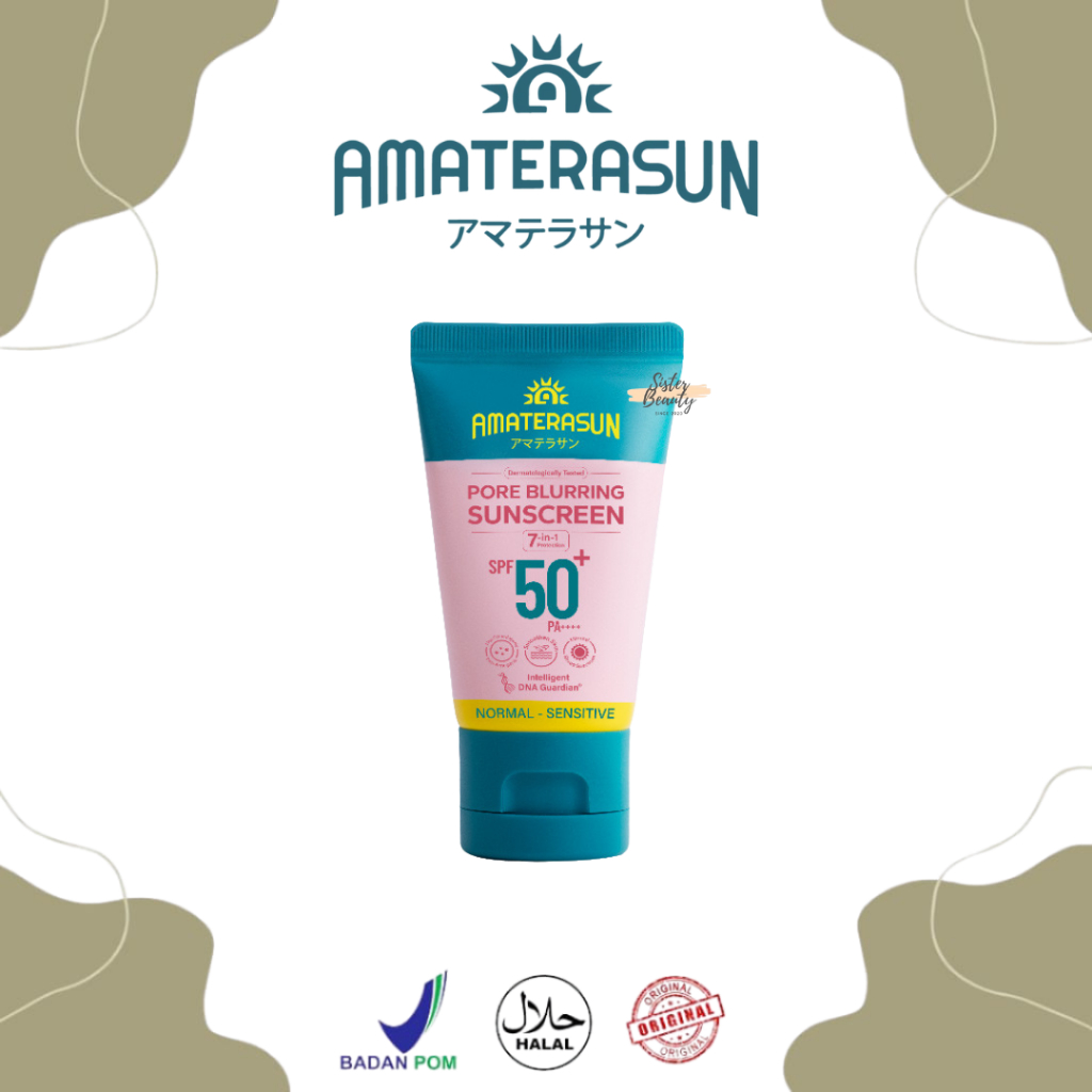Jual SisterBeauty - Amaterasun Physical Pore Blurring Sunscreen SPF 50 ...