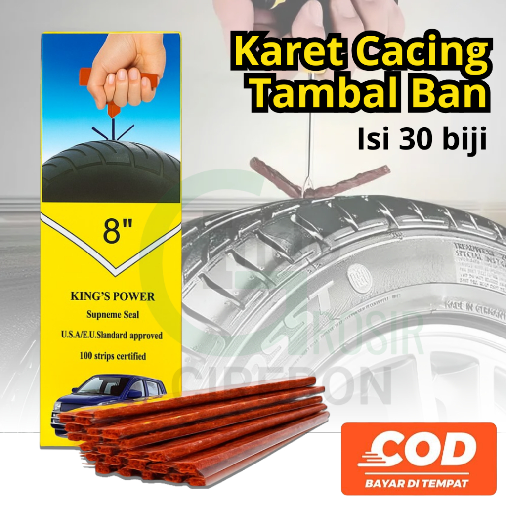 Jual Karet Cacing Refill Obat Tambal Ban Tubles Mobil Motor Murah ...