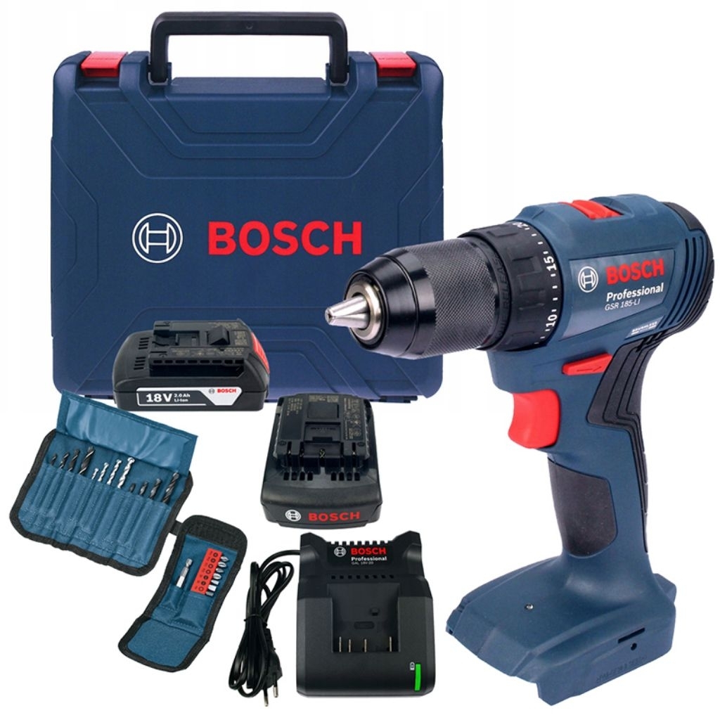 Jual BOSCH GSR 185-LI Cordless Drill Driver 18V Mesin Bor Bosch Gsr 185 ...