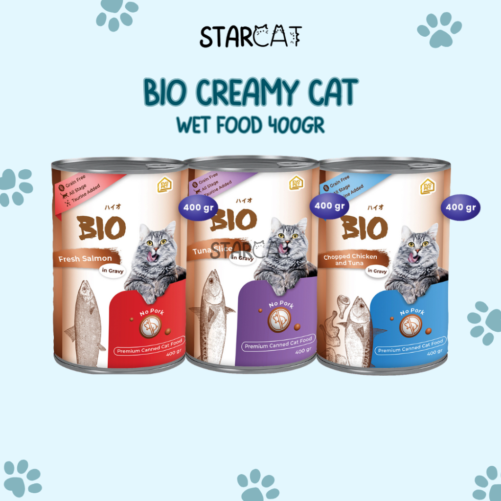 Jual SC Bio Cat Kaleng Can Wet Food Makanan Kucing Basah Premium Life ...