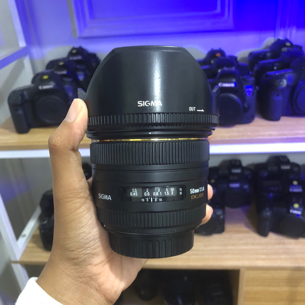Jual Lensa 50mm f1.4 sigma Canon | Shopee Indonesia