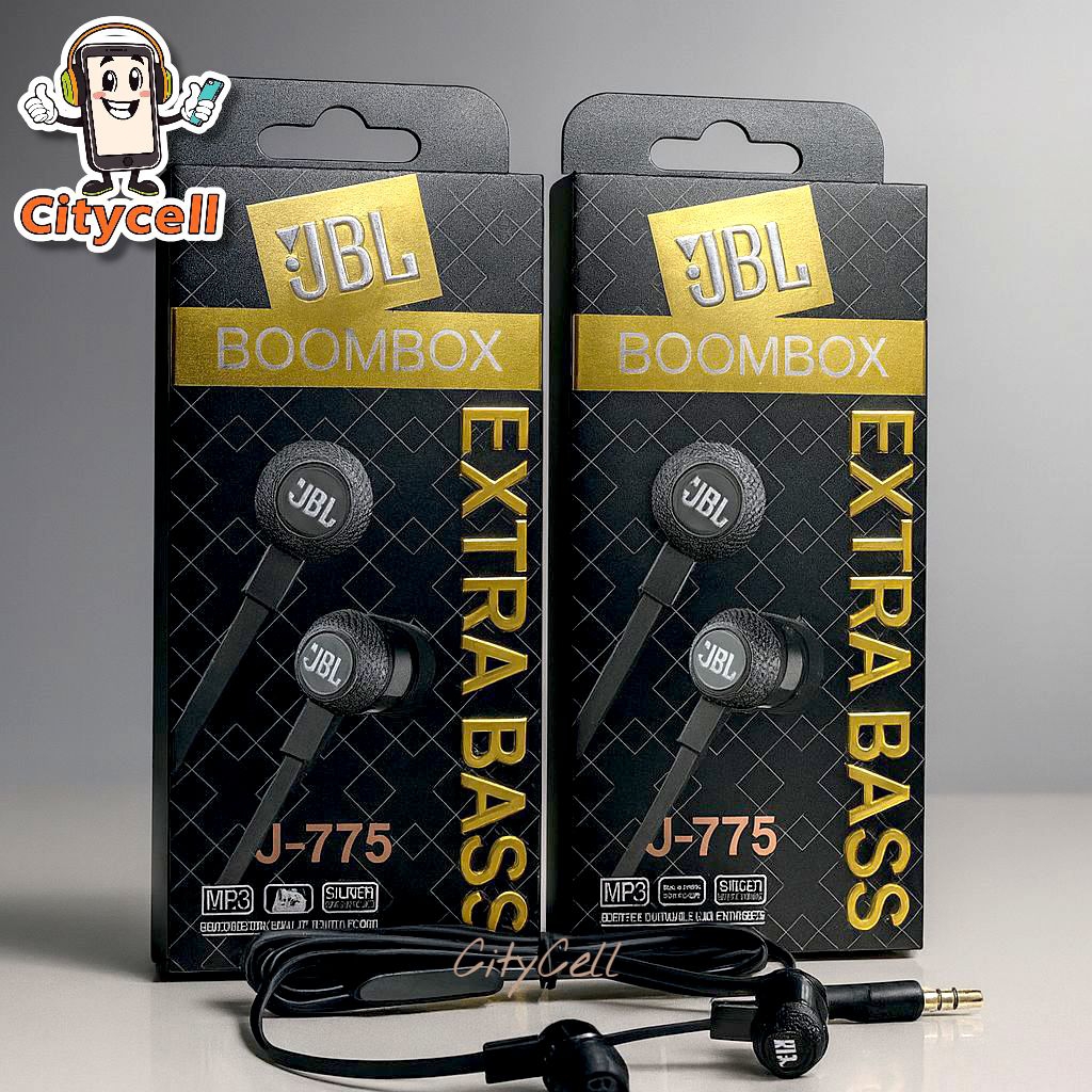 Jual Handsfree Headset Earphone JB Mini J775 BOOMBOX JB-63 J-780 S-25 ...
