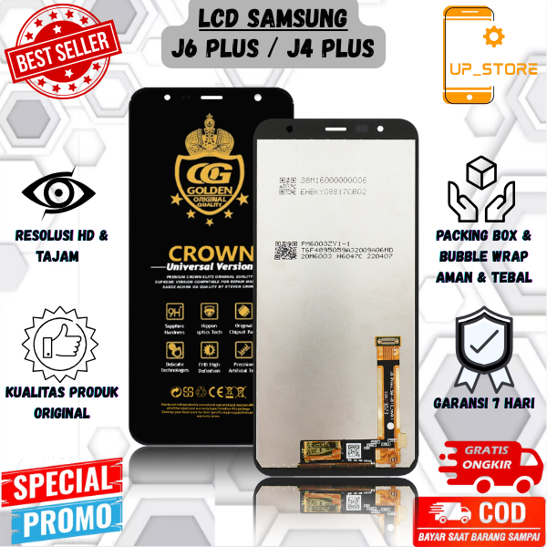 Jual LCD SAMSUNG J6 PLUS / TOUCHSCREEN SAMSUNG J4 PLUS J6 PLUS 2018 ...