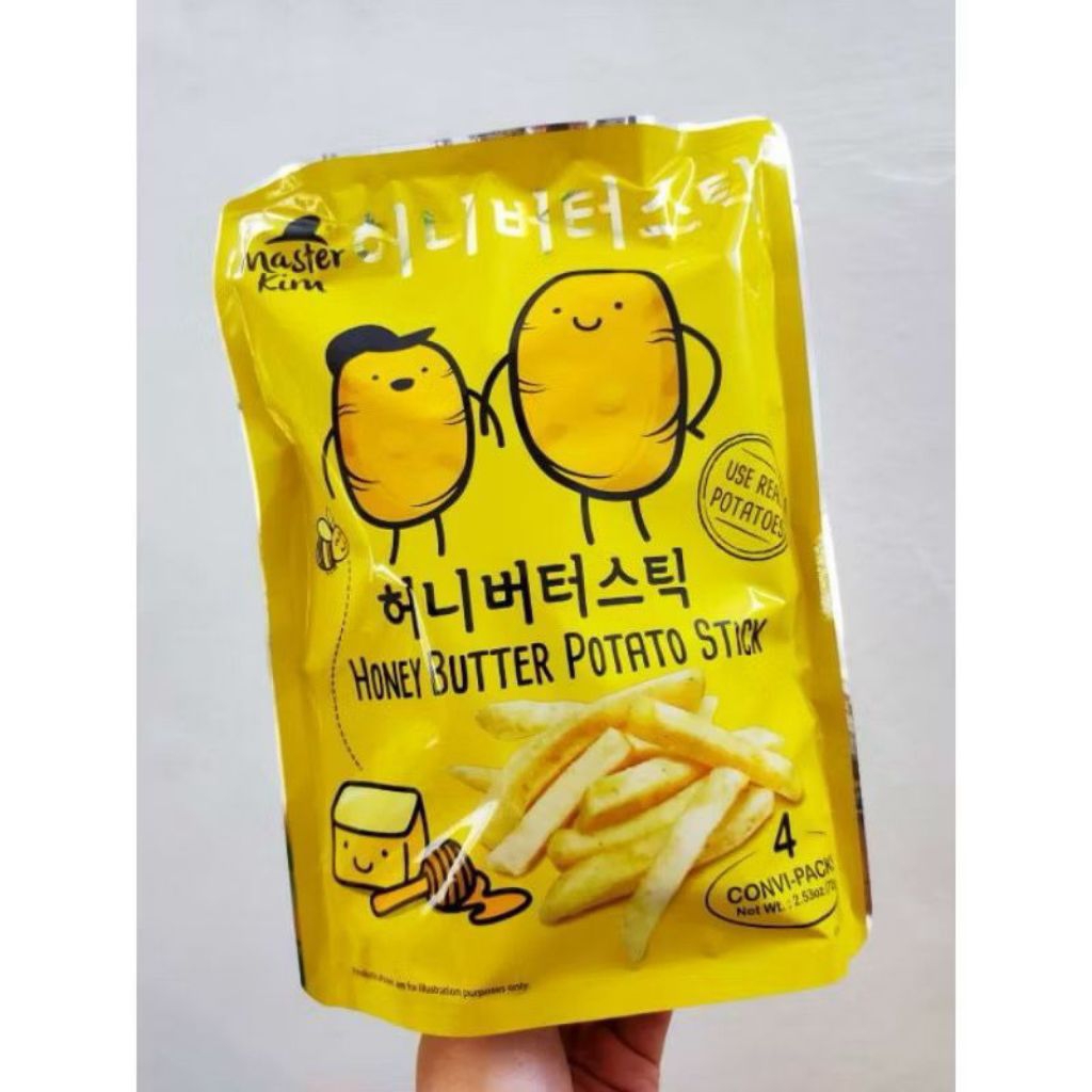 Jual MASTER KIM HONEY BUTTER POTATO STICK | Shopee Indonesia