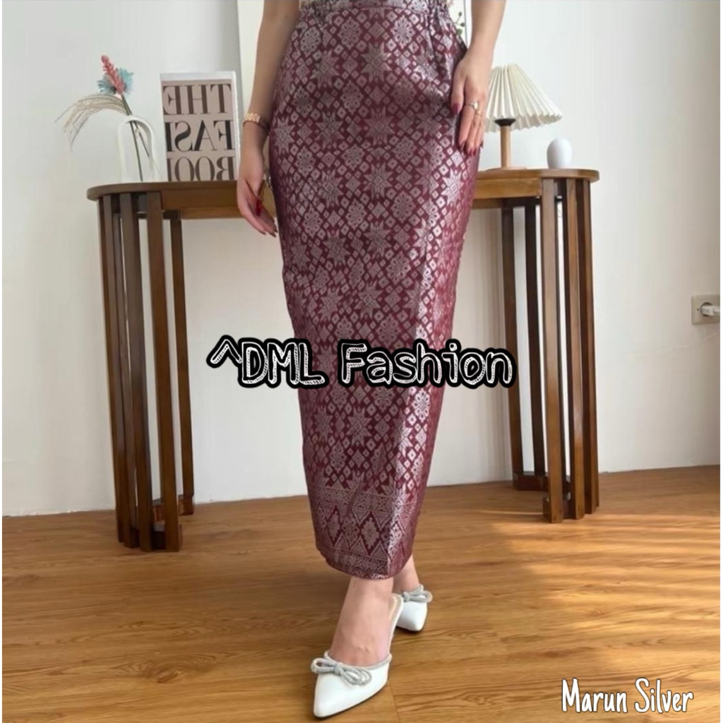 Jual Rok Songket Span Bawahan Kebaya Songket Siap Pakai Rok Songket ...