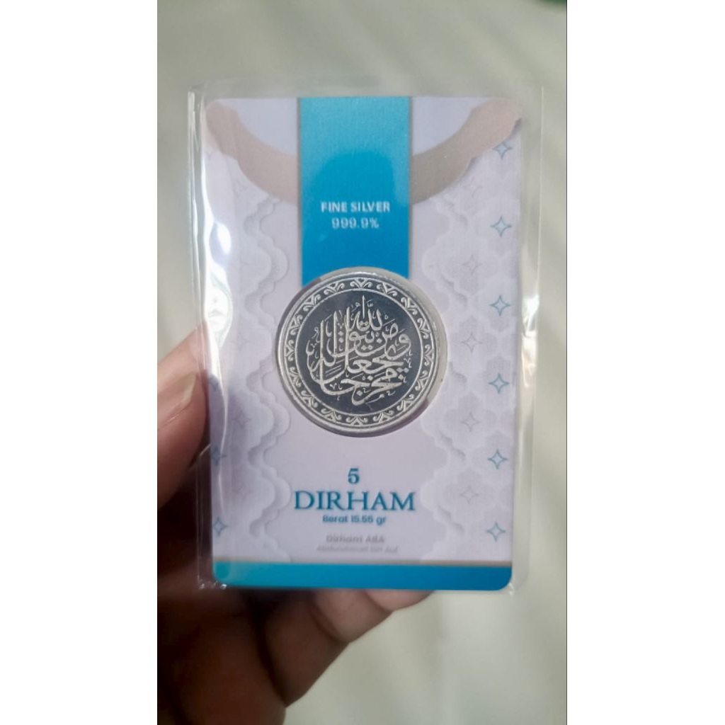 Jual Coin Silver 5 Dirham ABA | Shopee Indonesia