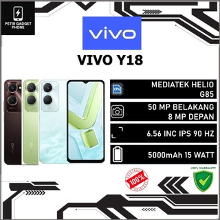Jual VIVO Y18 RAM 6GB ROM 128GB MEDIATEK HELIO G85 50 MP CAMERA 8 MP ...