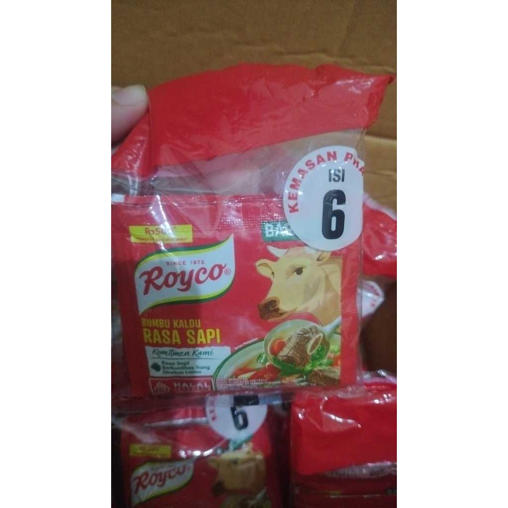 Jual Royco kaldu sapi 6 sachet | Shopee Indonesia