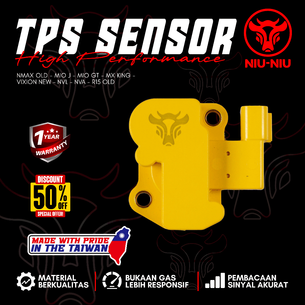 Jual SENSOR TPS YAMAHA NMAX OLD MIO J MIO GT MIX KING VIXION NEW NVL ...