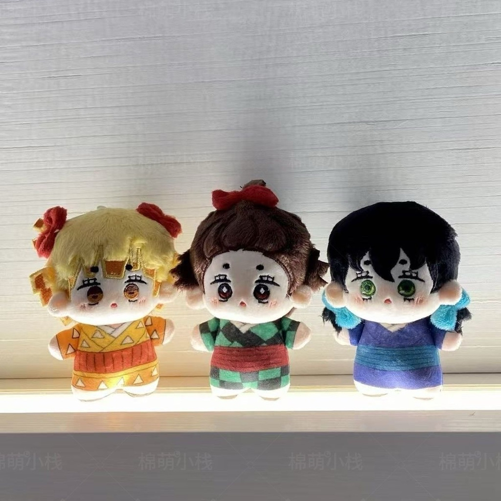 Jual PREORDER Kimetsu no Yaiba Zenitsu, Tanjiro, Inosuke boneka kain ...