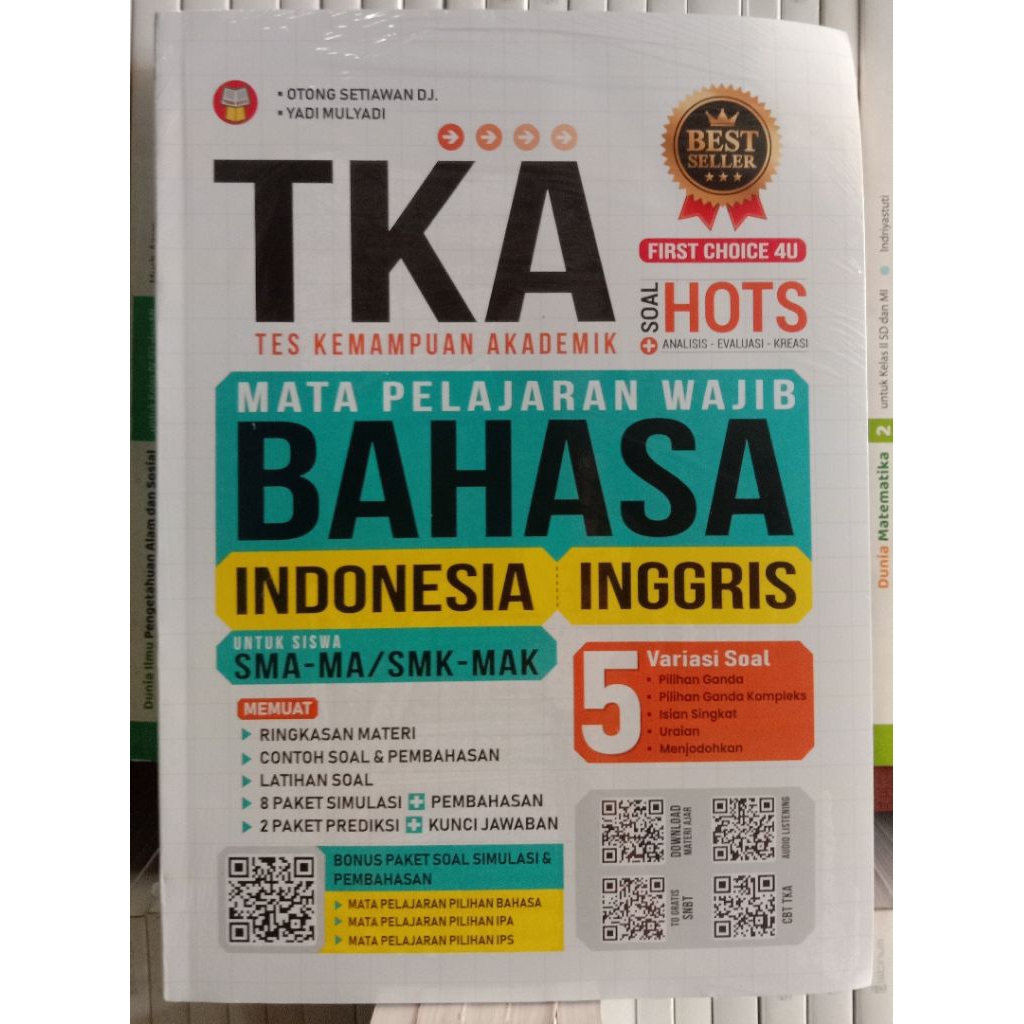 Jual TKA FIRST CHOICE 4U SOAL HOTS ANALISIS -EVLUASI KREASI TES ...