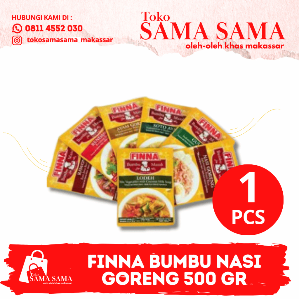Jual FINNA BUMBU MASAK ALL VARIANT 500 GR | Shopee Indonesia