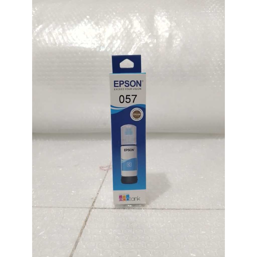 Jual Tinta Epson 057 Varian Warna Cyan For Printer L8050 L18050 | Shopee Indonesia
