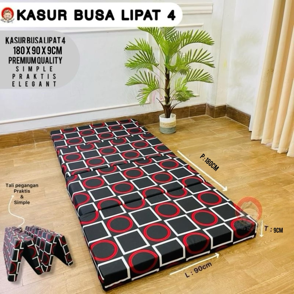 Jual Mbah Blangkon - KASUR BUSA LIPAT 4 TEBAL 9cm UK.180x90x9cm | Kasur ...