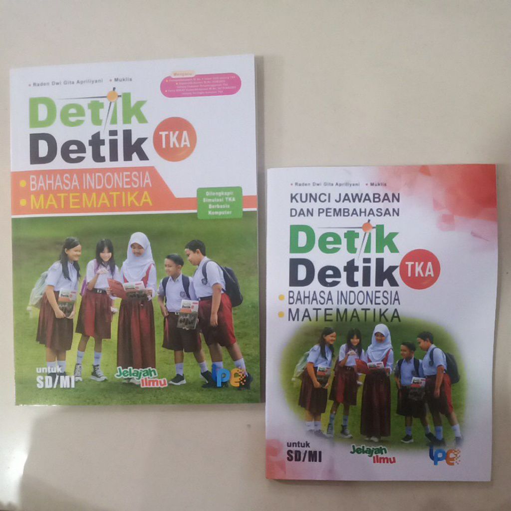 Jual Detik Detik TKA SD MI Matematika Bahasa Indonesia 2025 | Shopee ...
