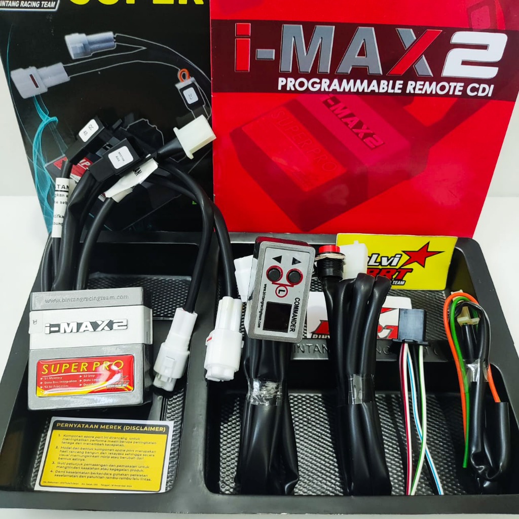 Jual CDI BRT IMAX 2 SUPER PRO 52 STEP + PLUS COMMANDER NINJA 150 RR ...