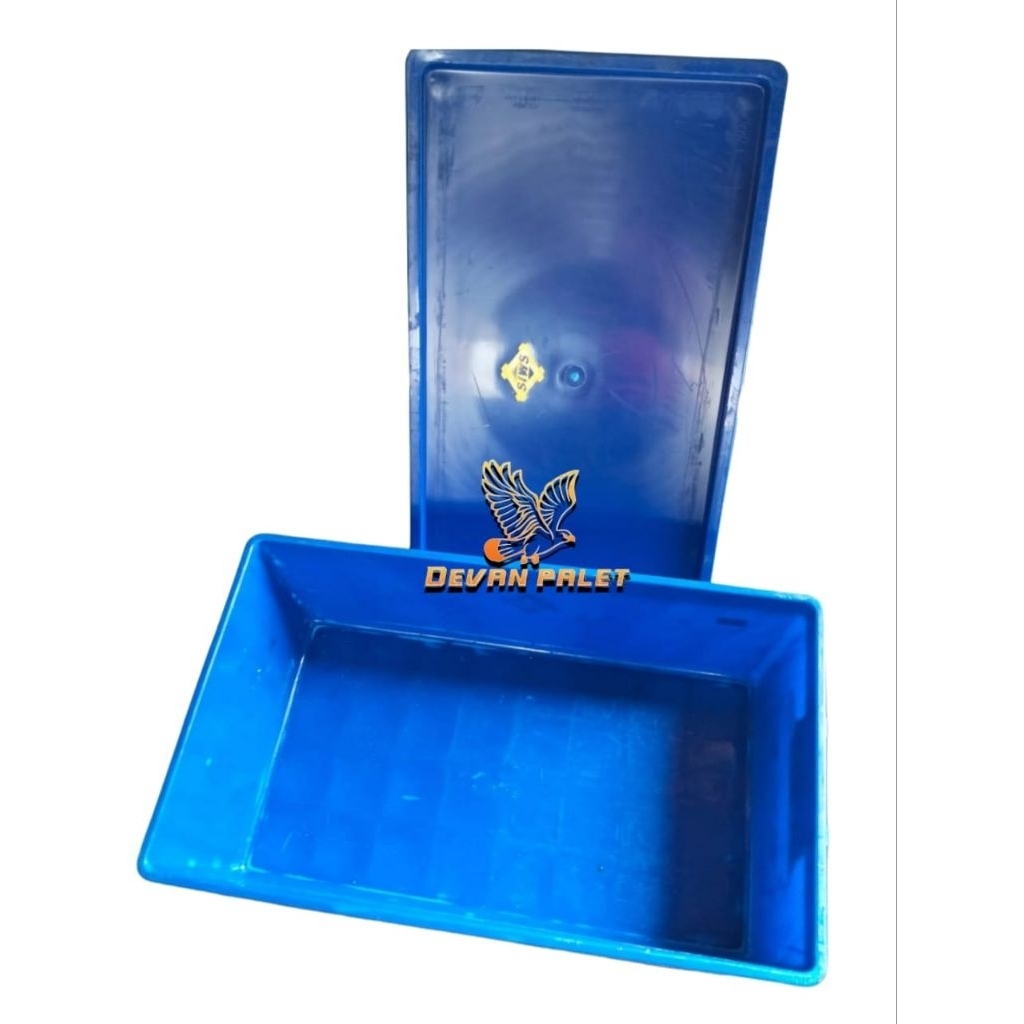 Jual Box kontainer multifungsi merek rabbit tipe 7055 + tutup (72x43x23 ...