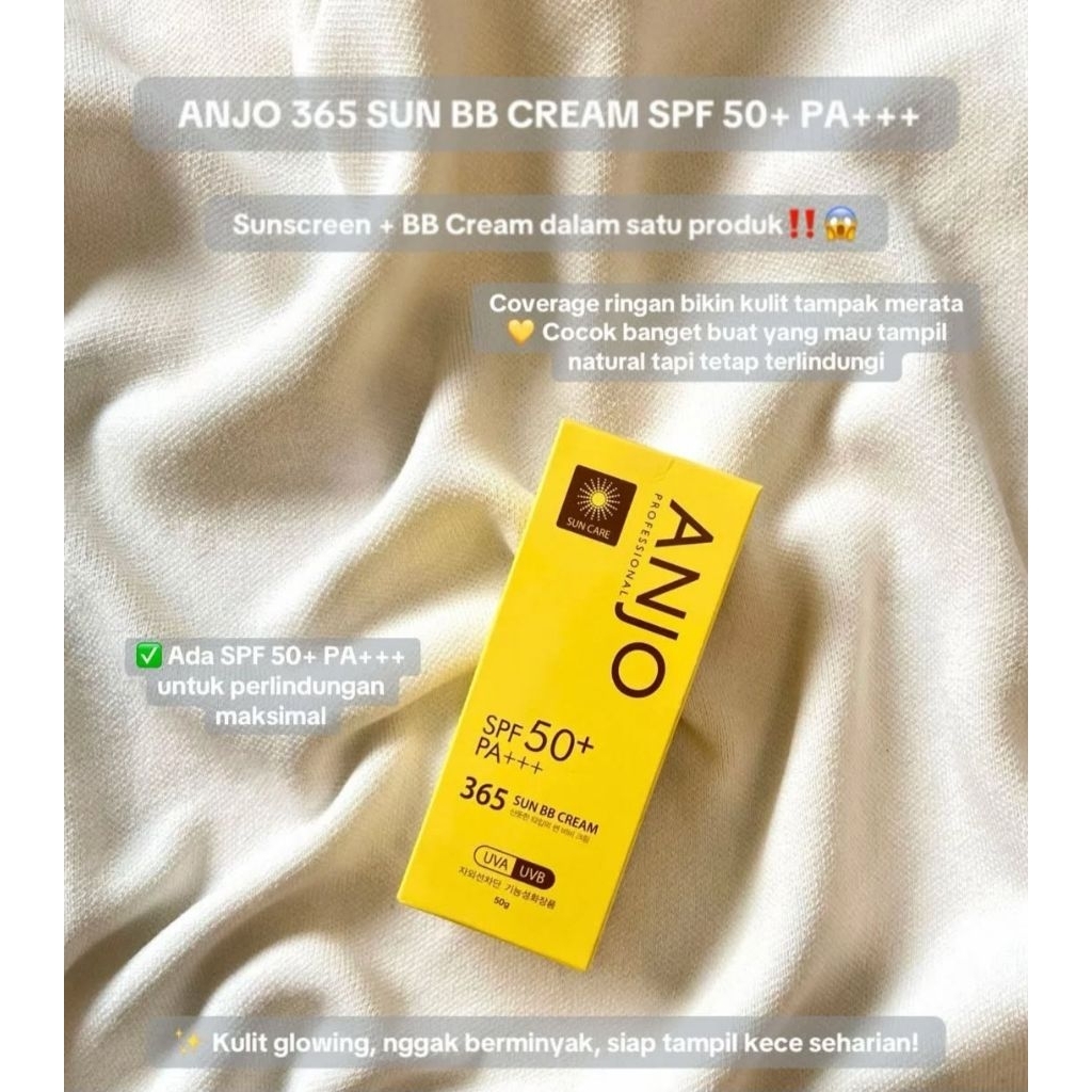 Jual ANJO 365 SUN BB CREAM ORIGINAL ED 2027! | Shopee Indonesia