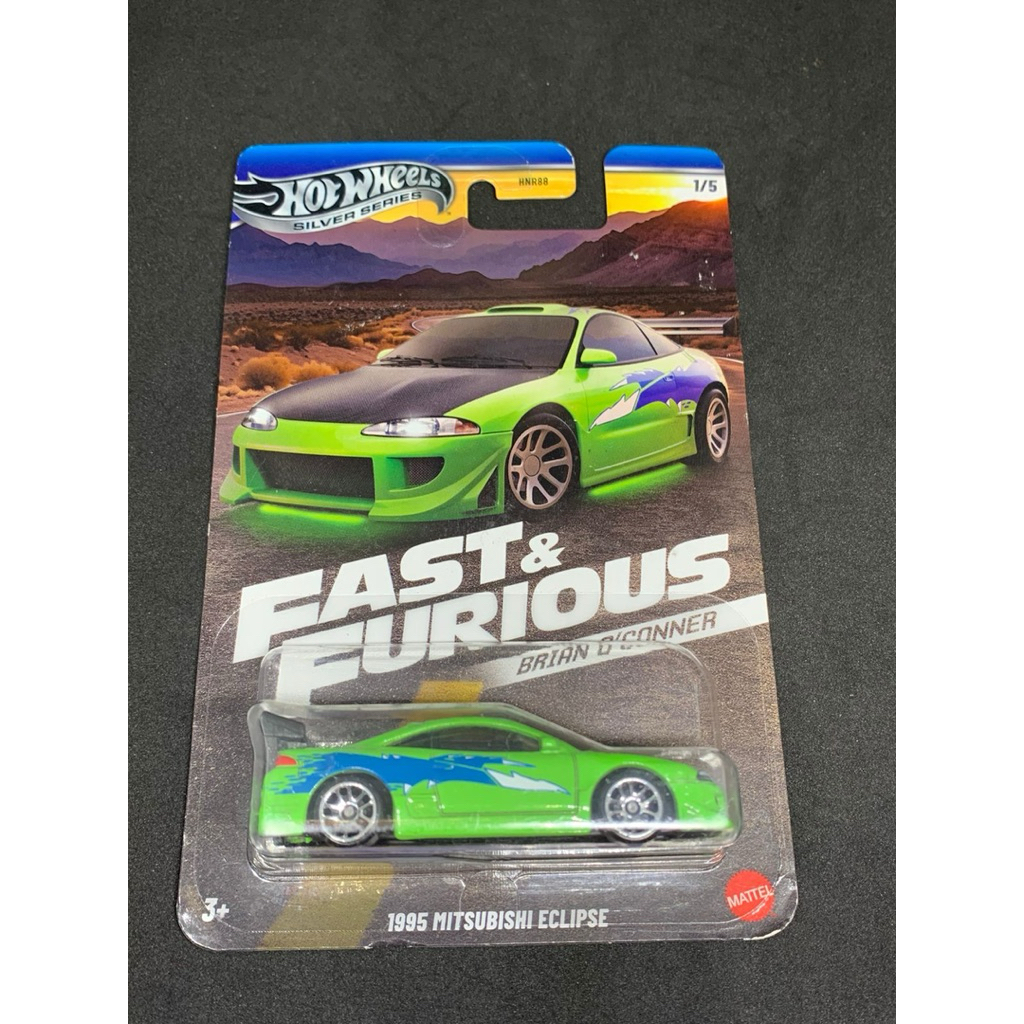 Jual Hot Wheels Fast and furious Bryan Mitsubishi eclipse green ...