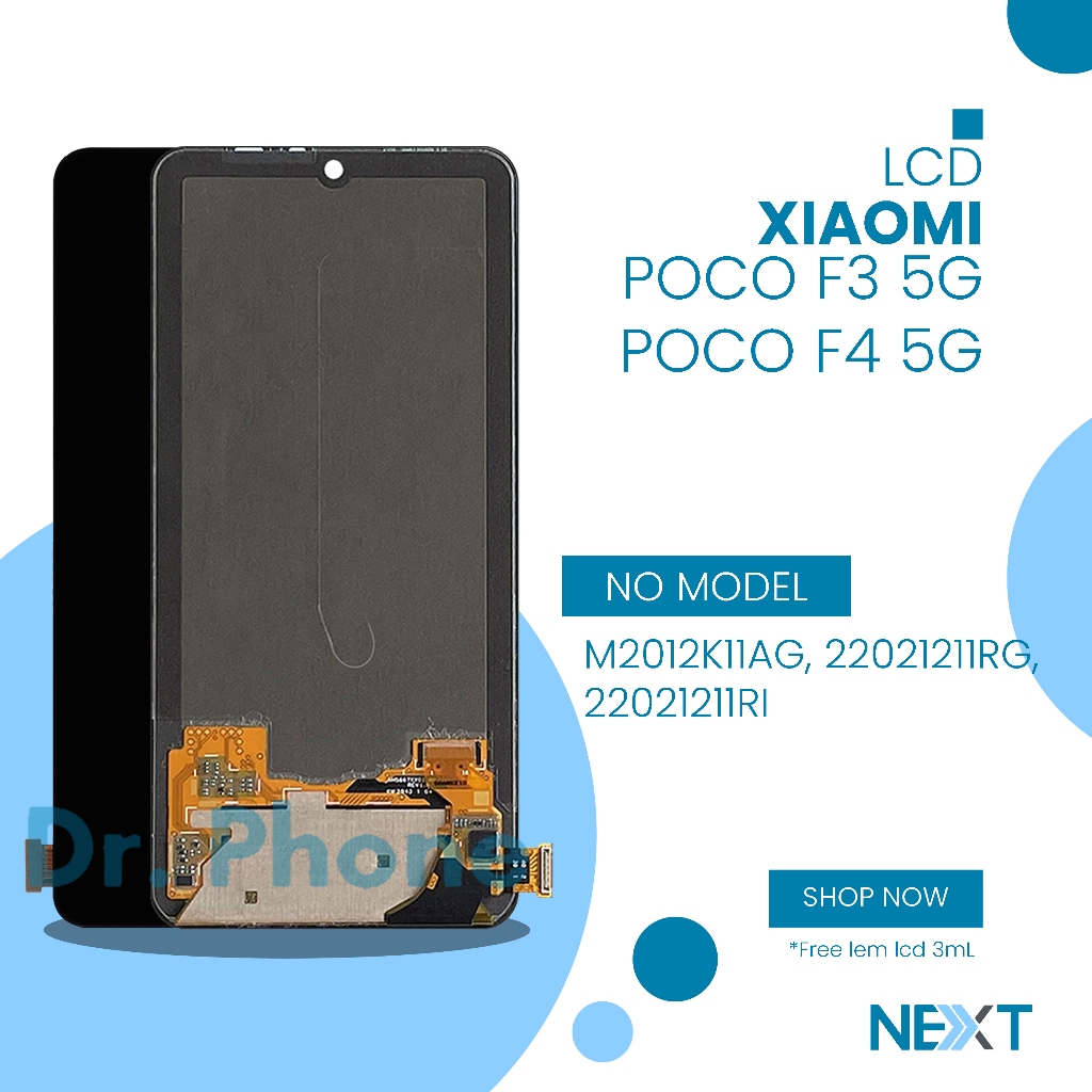 Jual LCD Xiaomi Poco F3 5G / LCD Xiaomi Poco F4 5G - Fullset Touch ...