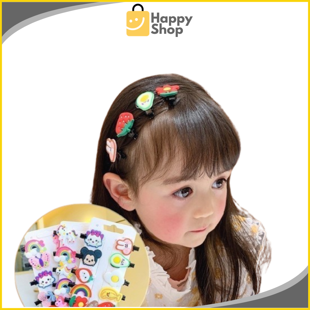 Jual Happy Shop ACC184 Jepit Rambut Anak Perempuan Lucu 10 in 1 Jepitan ...