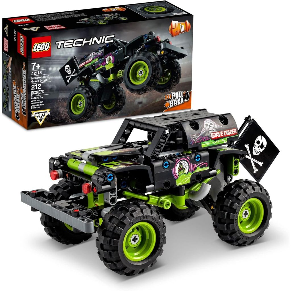 Jual LEGO Technic Monster Jam Grave Digger 42118 Set - Truck Toy to Off ...