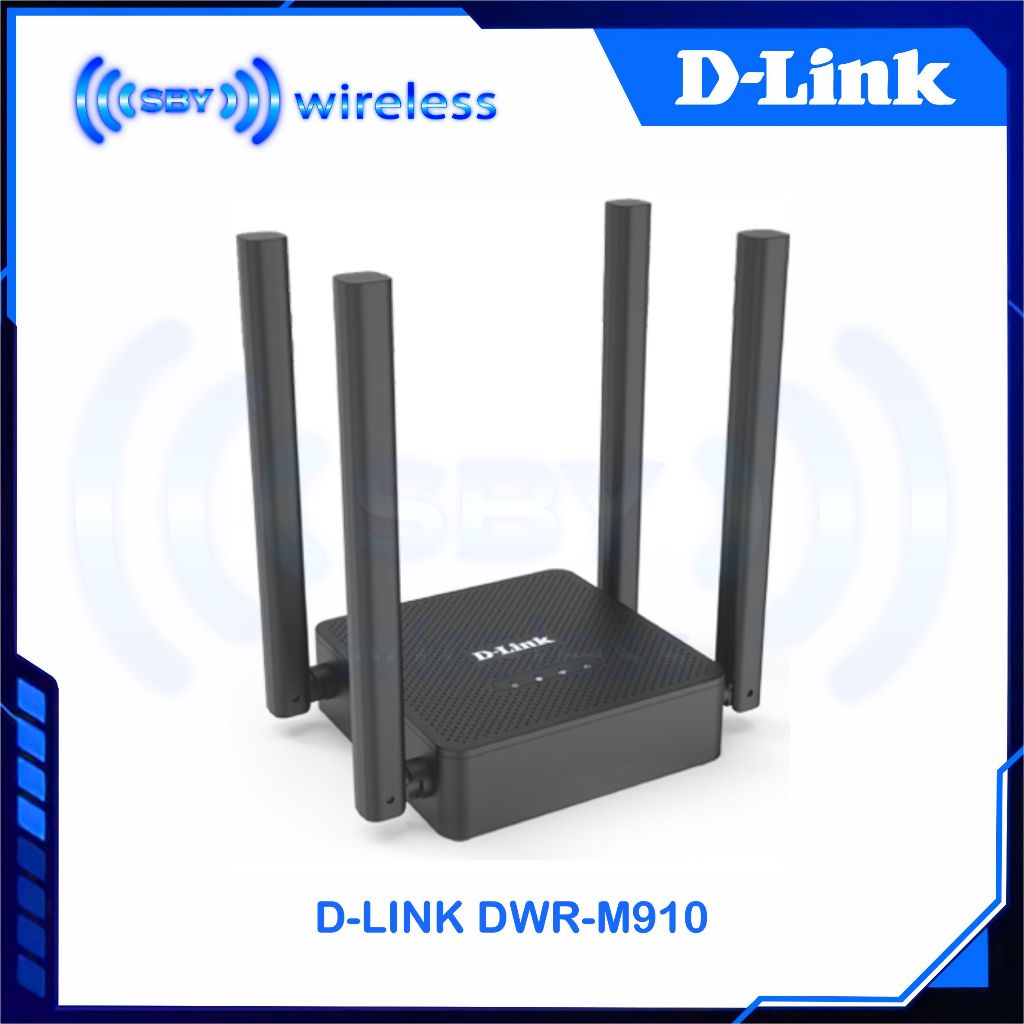 Jual D-Link DWR-M910 N300 4G LTE Mobile Wireless Router | DLink DWR ...