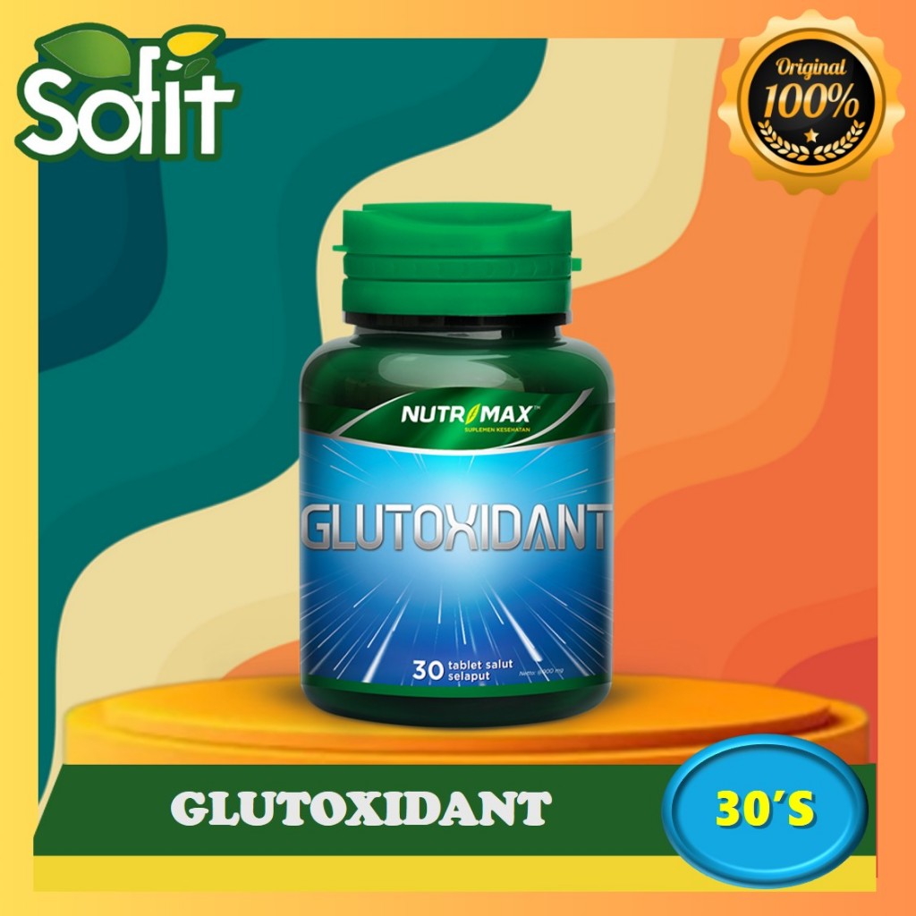 Jual Nutrimax Glutoxidant Isi 30 Tablet - Mengoptimalkan Kerja Liver ...