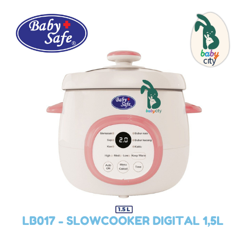 Jual Baby Safe LB017 Slow Cooker 1,5L | Baby Safe Slow Cooker LB17B ...